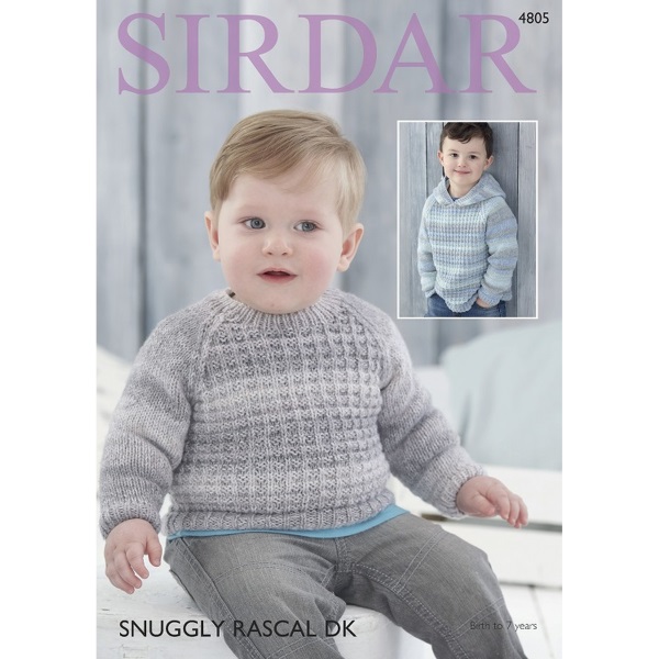 SL4805 Sweater and Hoodie by Sirdar UK