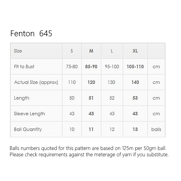 TX645 Fenton by Tex Yarns